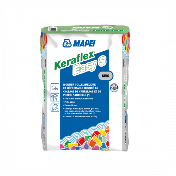 Mortier colle consistance variable Mapei Keraflex Easy S gris - WAHOUZ ...