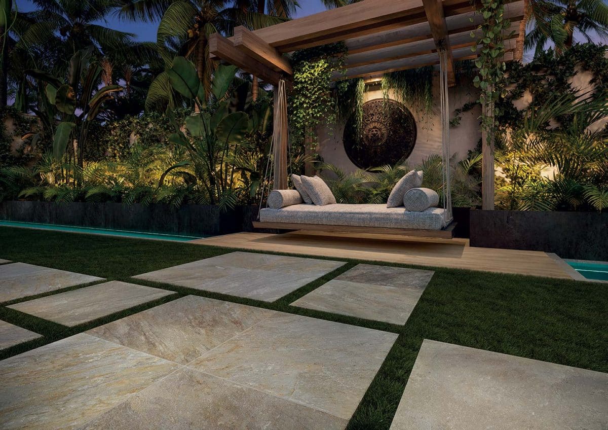 Carreaux Extérieur Outdoor Plus Novoceram Zephyr Grey 60 x 60 x 2 ...